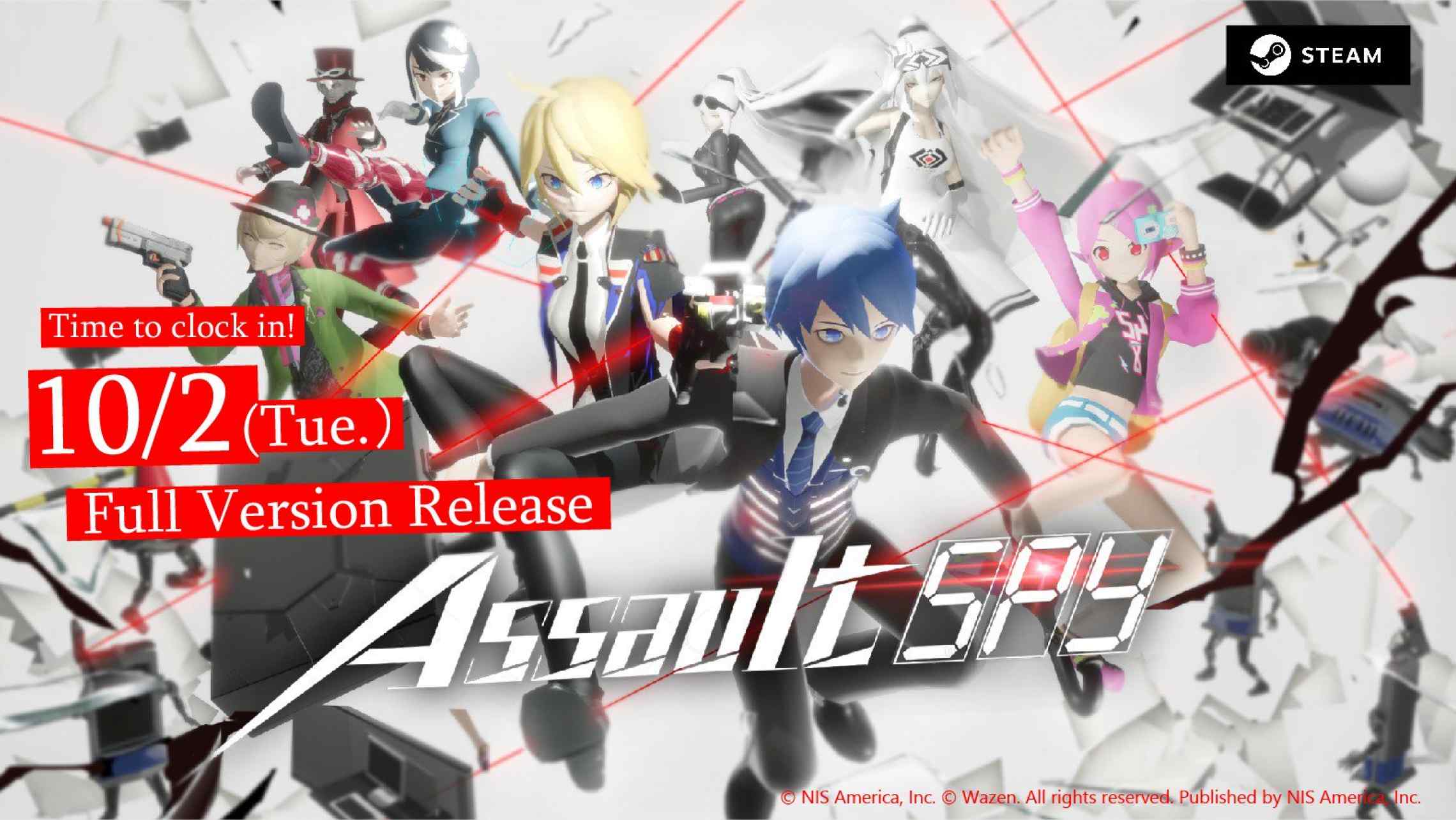 Assault Spy’s Final Update Before the Release! | NIS America, Inc.
